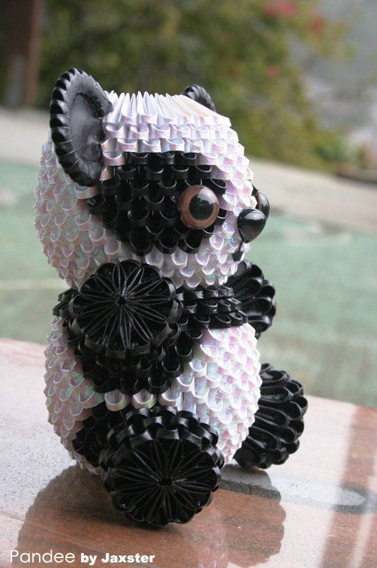 3d Origami Panda 3D Origami Art 3d-origami-panda-3d-origami-art